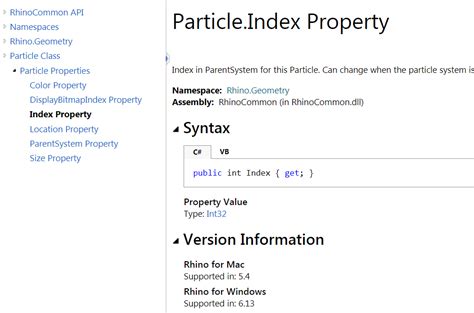 Python Example Using The Particle Class Scripting Mcneel Forum