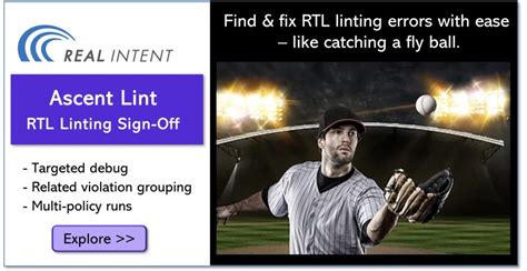 Real Intent On Linkedin Rtl Linting Sign Off Ascent Lint
