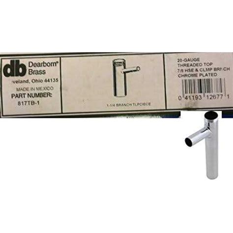 Dearborn 817tb 1 1 14 X 8 Branch Tailpiece Hose And Clamp Threaded Top