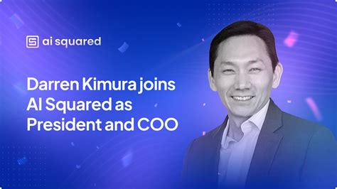 Welcoming Darren Kimura A New Chapter For Ai Squared