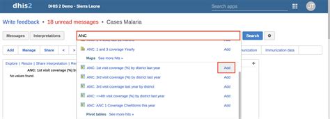 Cant Add Items To A Dashboard Dhis2 Version 2 27 Support Assistance Technique Dhis2