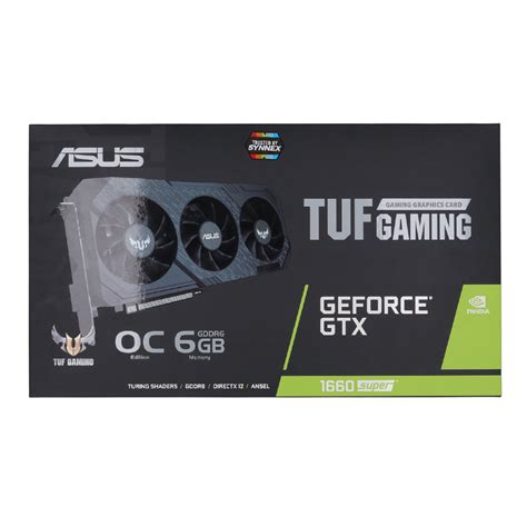 VGA (การ์ดแสดงผล) ASUS TUF 3 GTX1660S O6G GAMING - 6GB GDDR6
