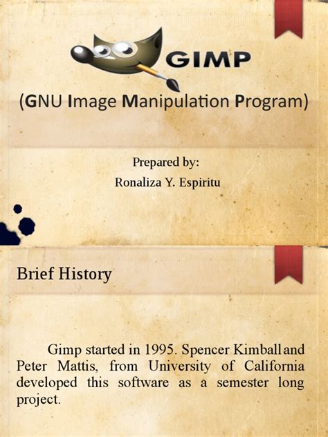 gimp pdf computing software