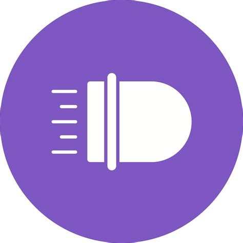 Premium Vector Indicator Lamp Vector Illustration Style