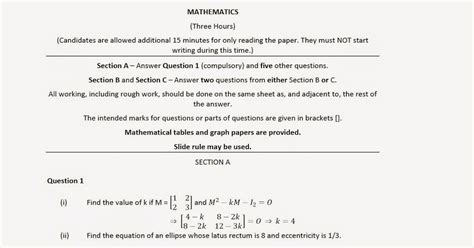 Prime Maths ISC Mathematics Question Paper Solved