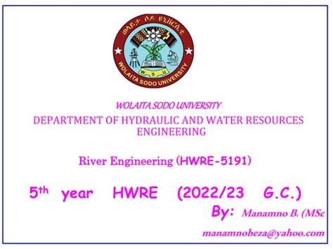 Lecture 2 Watershed Classification And Measurementspptx