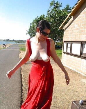 With This Open Fronted Red Dress You Ll Be The Talk Of The Party Porn Pic