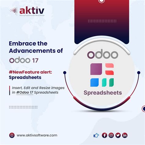 Aktiv Software On Linkedin Odoo17 Odooerp Odooapps Odooimplementation Spreadsheets