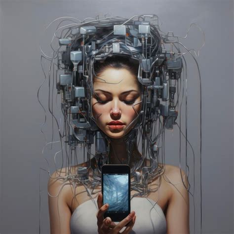 Premium Ai Image Future Person