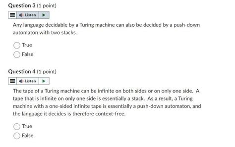 Solved Any Language Decidable By A Turing Machine Can Also Chegg