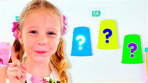 나스티아는 아빠와 함께 재미있는 야외 및 실내 게임을 합니다~ 아이들을 위한 편집 비디오 Youtube