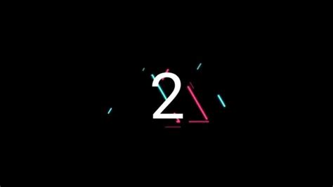 Video Opening Countdown With Effects Countdown Video