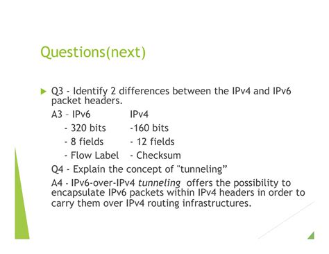 Internet Of Things Notes Ipv4 Vs Ipv6pdf