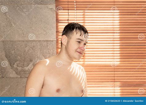 A Happy Cute Beautiful Wet Teen Joy And Happiness Stock Image Image Of Caucasian Positive