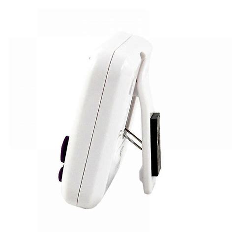 White Digital Kitchen Timer Magnetic Countdown Up Cooking Timer Clock With Magnet Back And Clip