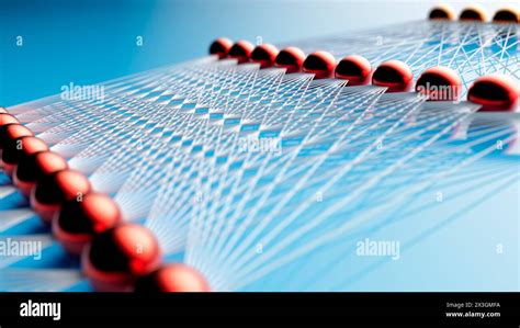Artificial Intelligence Neural Network Layers Conceptual Illustration