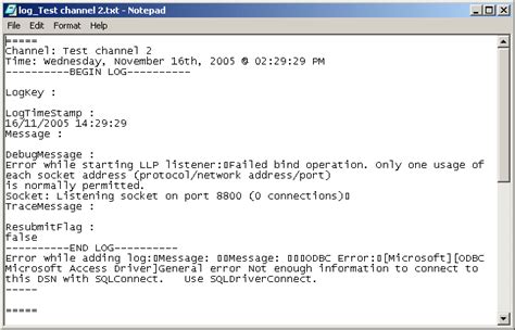 Database Troubleshooting Interfaceware Help Center