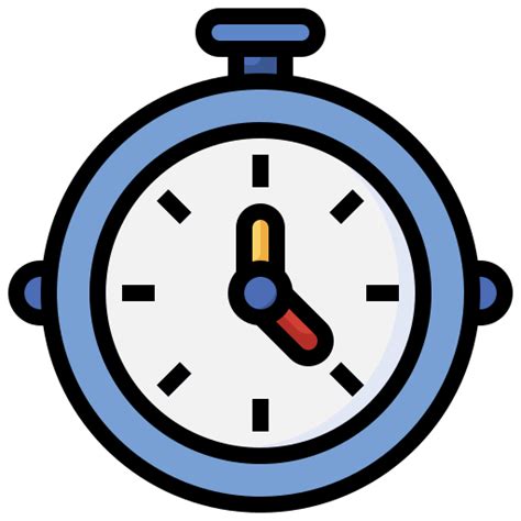 Stopwatch Surang Lineal Color Icon