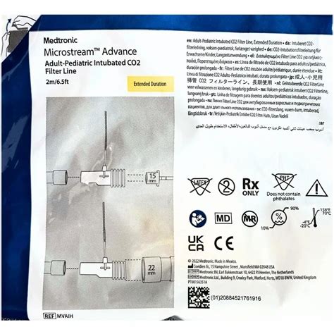 Philips Microstream Advance Adultpediatric Intubated Co2 Sampling Line