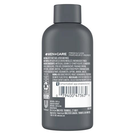 Dove Men Care Fortifying 2 In 1 Shampoo And Conditioner Fresh And