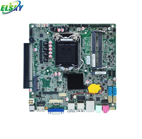 Elsky Mini Itx Motherboard Qm5100 With Cpu 10th Gen Core I5 10500 Comet Lake Lga1200 H510
