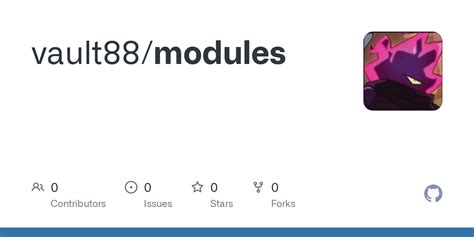 GitHub Vault Modules