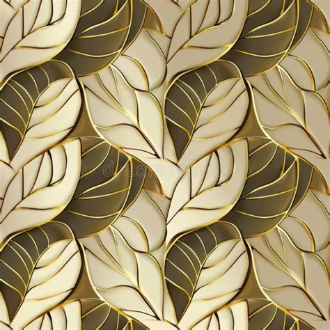 Close Up Of Intricate Leaf Pattern Stock Illustration Illustration Of