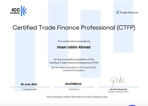 imam uddin ahmad on linkedin ctfp done alhamdulillah