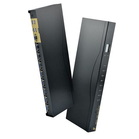 8 포트 Usb Kvm 스위치 박스 8 호스트 모니터링 하드 디스크에 적합 키보드 마우스 및 모니터 Vga 스위치 세트 공유