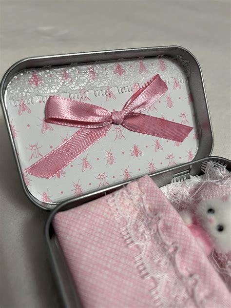 Calico Critters Altoid Tin Playset And Carrying Case Etsy
