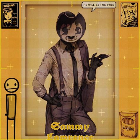 Profile Of Sammy Lawrence Bendy And The Ink Machine Inked Men Ship Art