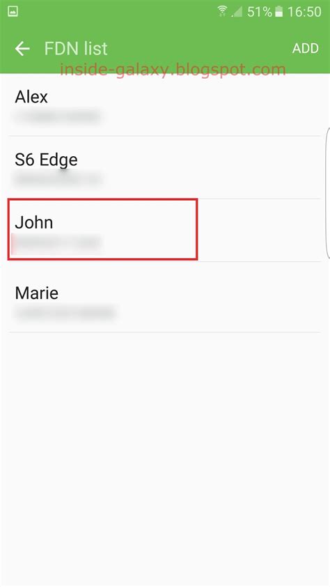 Inside Galaxy Samsung Galaxy S7 Edge How To Use Fixed Dialing Number