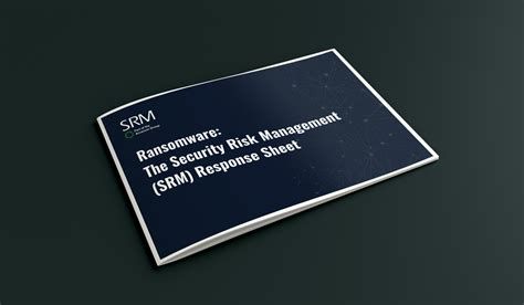 Ransomware Response Sheet Security Risk Management