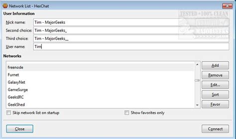 download hexchat majorgeeks