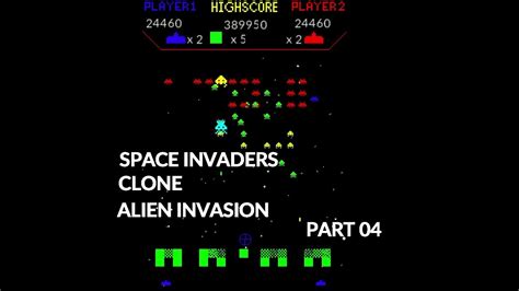Game Maker Space Invaders Clone Devlog 04 Youtube