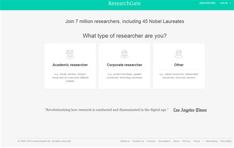 Getting Started Scholarly Publications Creating And Maintaining A Researchgate Profile