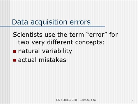 geospatial errors can cause reallife problems cs 128es