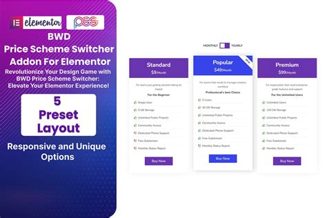 Pricing Scheme Switcher Addon For Elementor 10
