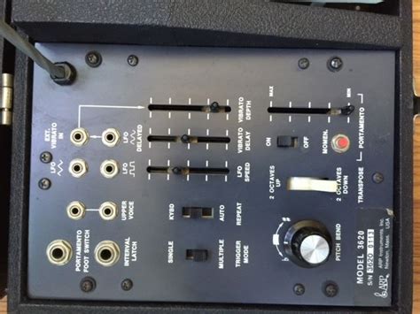 Matrixsynth Arp 2600 Synthesizer Model 2601 With 3620 Keyboard Sn 0113
