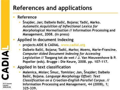 Ppt Morphological Normalization And Collocation Extraction Powerpoint