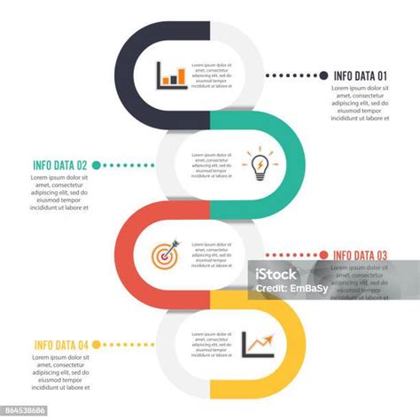 워크플로 배너 다이어그램 웹 디자인 영역형 차트 서식 파일 타임 라인 Infographic 색된 가로 4 자리 번호를 사용할 수