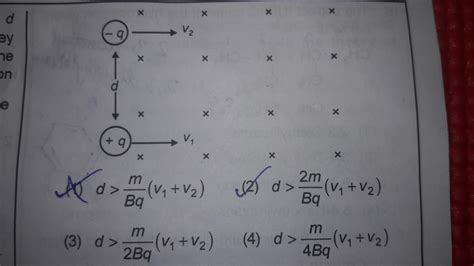 Two Charged Particles Have Same Mass M And Charge Q A
