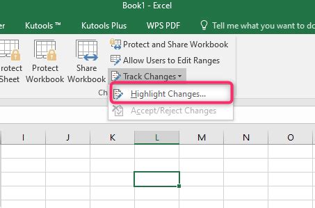 How To Enable And Use Track Changes In Excel Basic Excel Tutorial