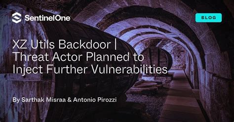 Xz Utils Backdoor Threat Actor Planned To Inject Further Vulnerabilities Neil Hobbs