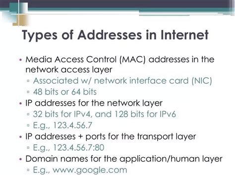 PPT Media Access Control MAC Addresses In The Network Access Layer PowerPoint Presentation