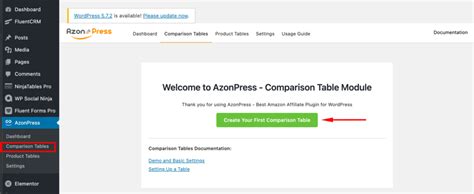How To Create An Amazon Comparison Table With Azonpress Wp Manage Ninja