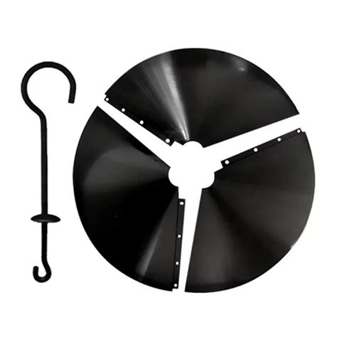 TNOBHG Mini Squirrel Baffle Outdoor Squirrel Baffle Bird House Guard Rustproof Corrosion