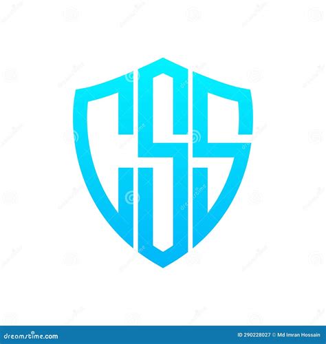css shield logo design stock vector illustration of presentation 290228027