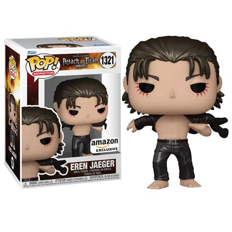 Funko Pop Animation Attack On Titan Eren Jaeger 1321 Exclusivo Moça