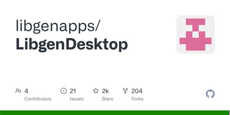 Github Libgenapps Libgendesktop
